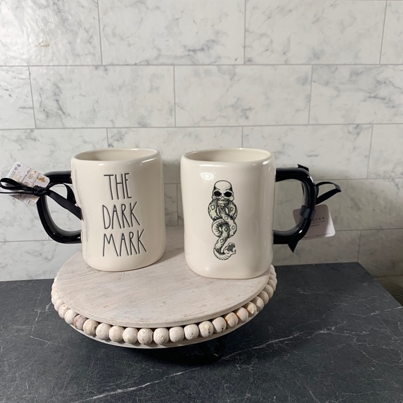 Rae Dunn | Dining | The Dark Mark Rae Dunn Harry Potter 2side Mug New ...